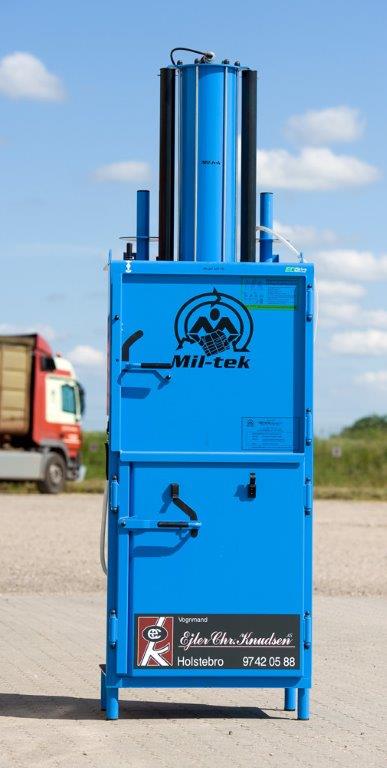 Ballepresser til pap og plast | Optimal til store mængder affald